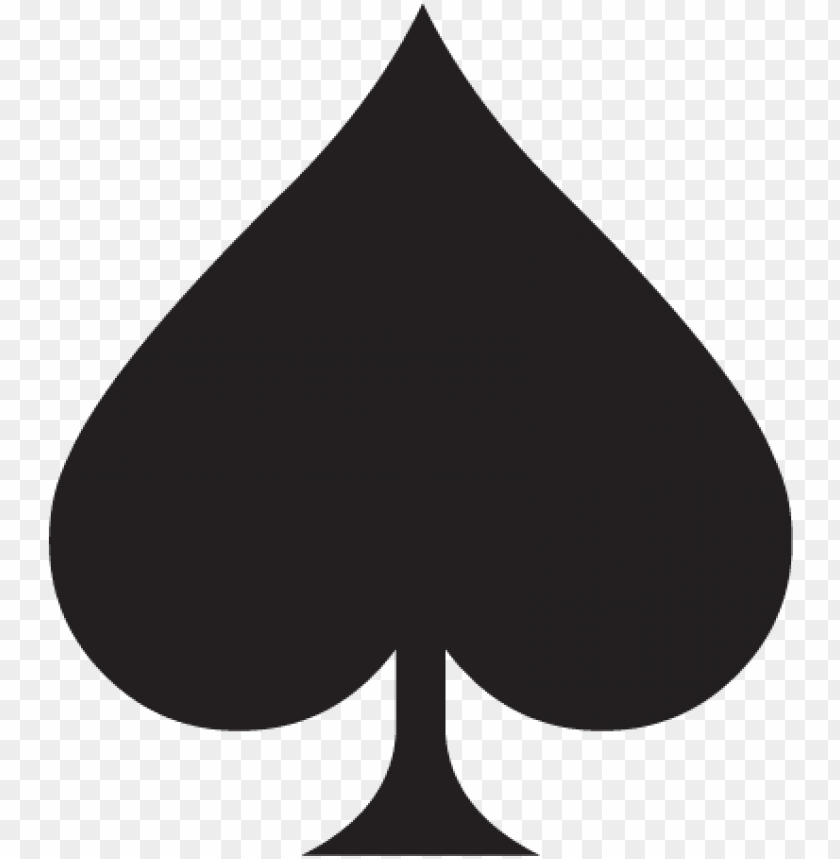 Free download | HD PNG spade png clipart transparent stock ace ...