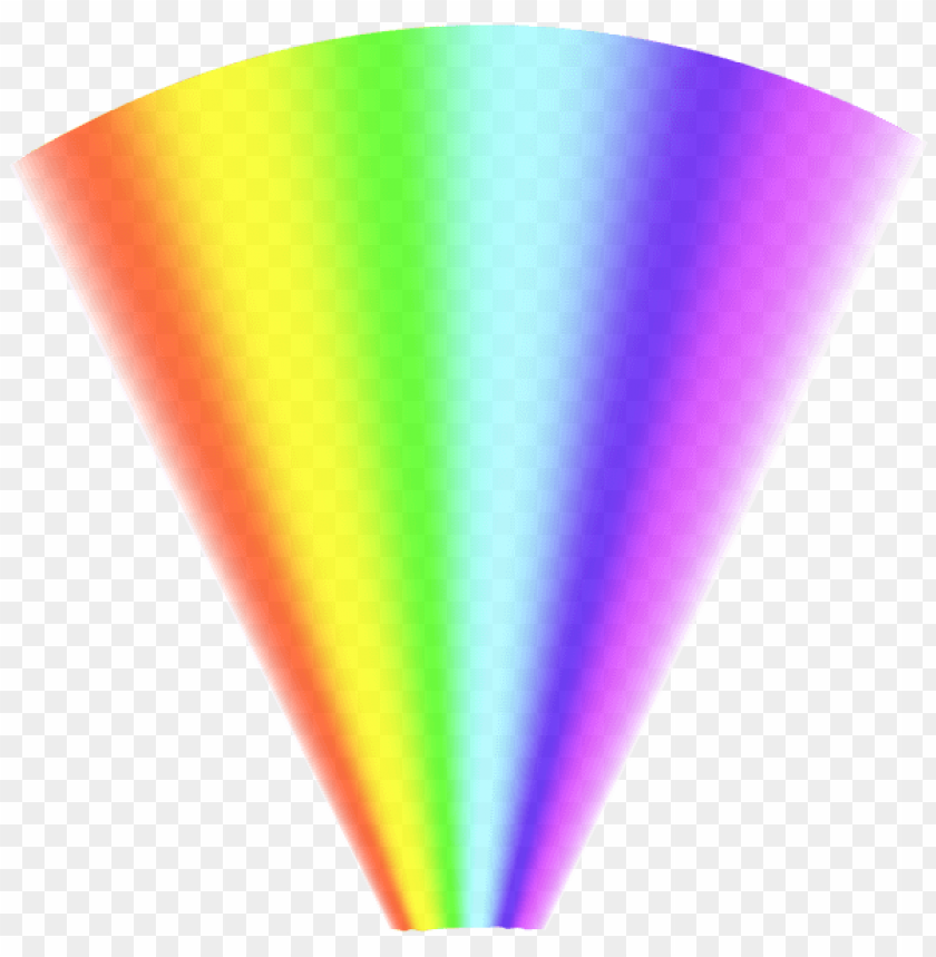 Free download | HD PNG vibrant rainbow beam spread | TOPpng