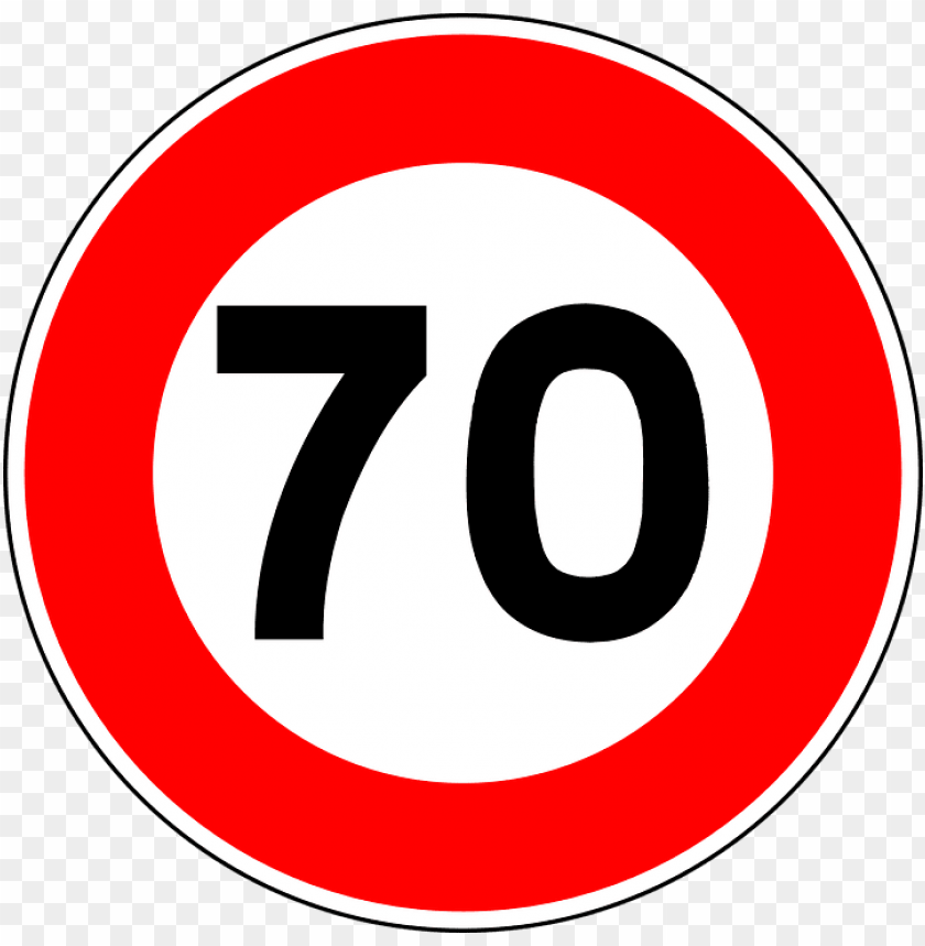 Free download | HD PNG Transparent PNG image Of speed limit 70 traffic ...