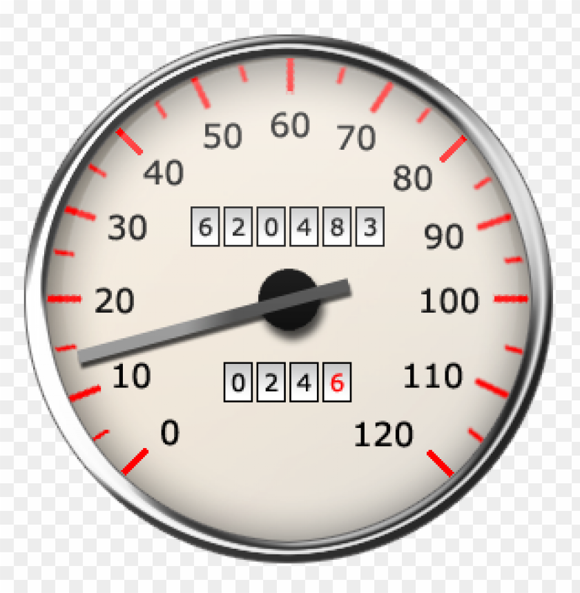 Free download | HD PNG retro speedometer with odometer display - Image ...