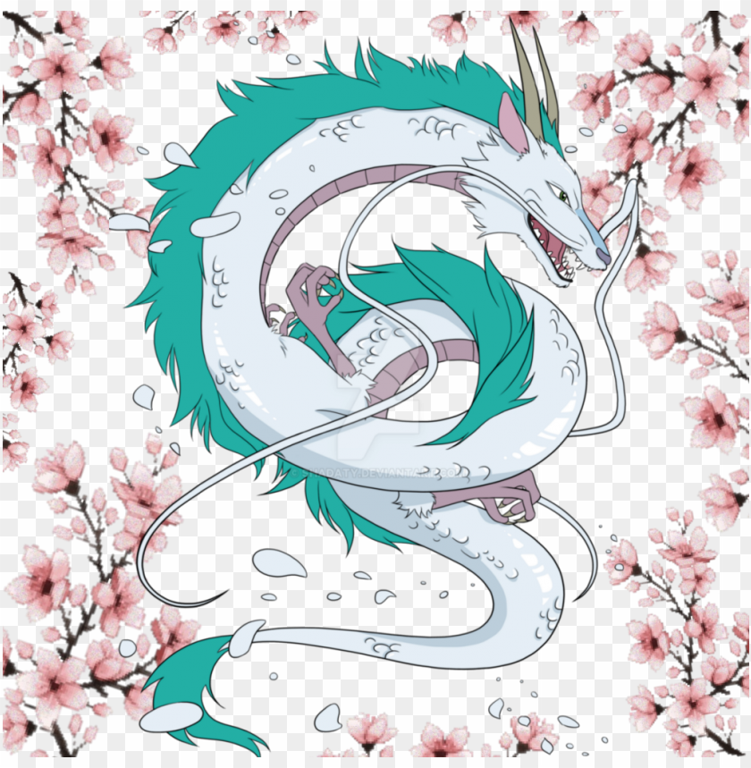 Free download | HD PNG spiritedaway haku anime png sakuraflower anime ...