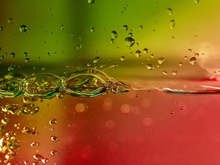 Free download | HD PNG splash water bubbles gradient multicolored 4k ...