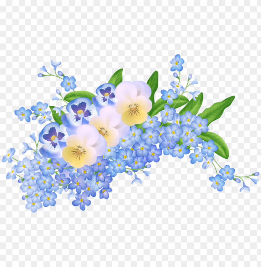 Free download | HD PNG PNG image of spring flowers decoration ...