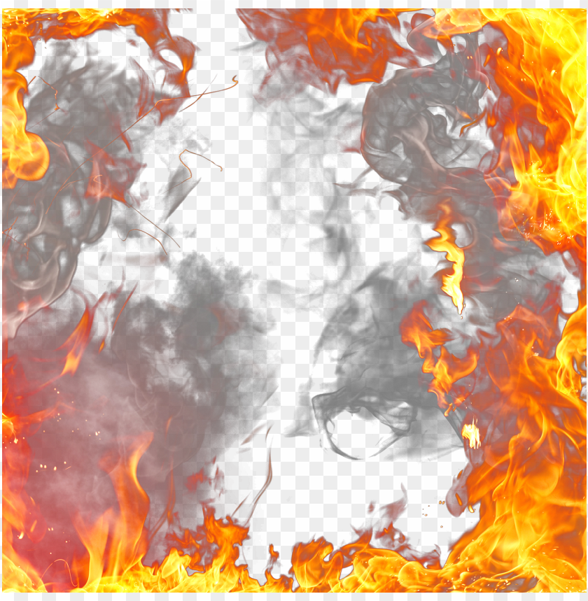 Free download | HD PNG fire smoke explosion effect background png PNG ...