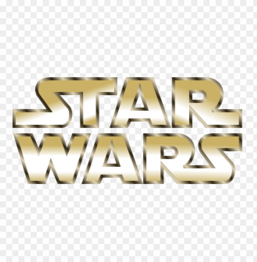Free download | HD PNG shiny silver star wars text png | TOPpng