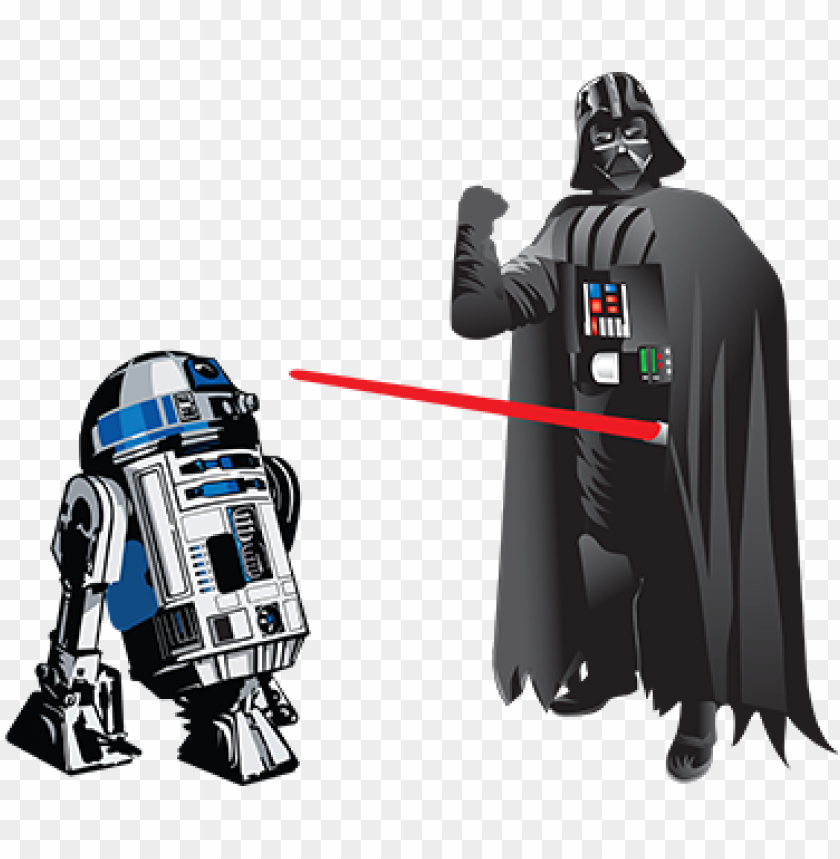 Free download | HD PNG r2 d2 and darth vader png | TOPpng