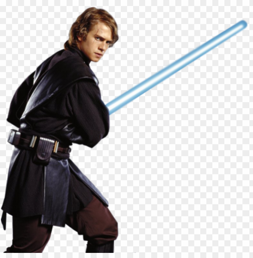 Free download | HD PNG anakin skywalker with lightsaber | TOPpng