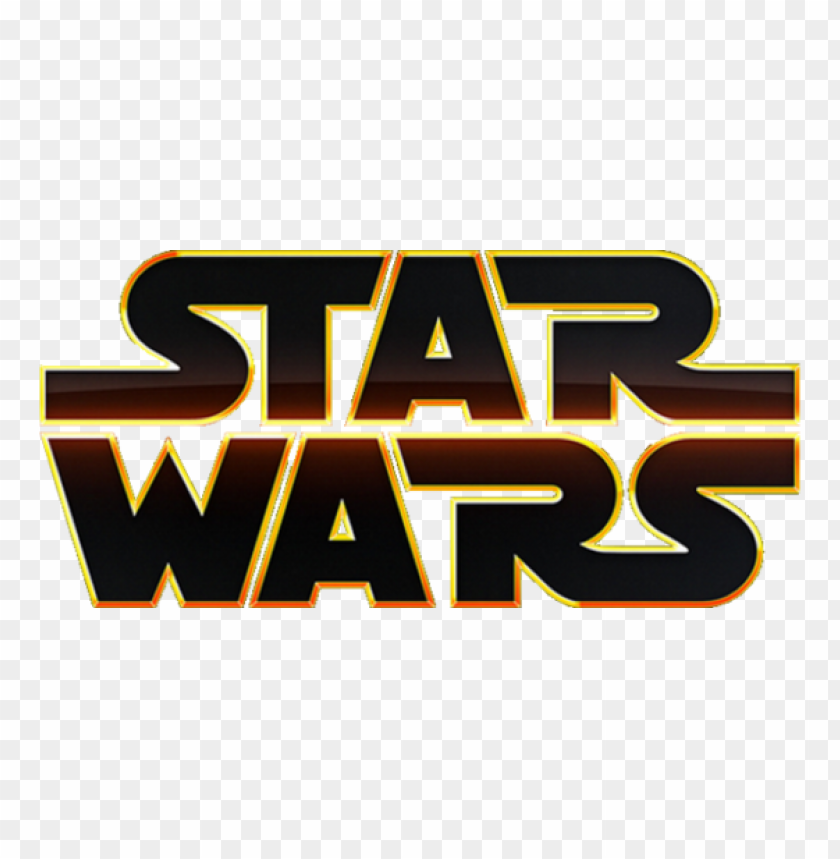 Free download | HD PNG classic gold star wars logo | TOPpng
