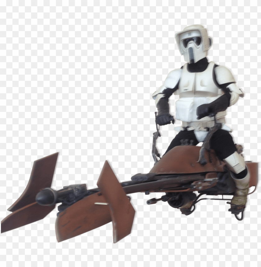 Free download | HD PNG star wars scout trooper speeder bikes PNG transparent with Clear ...