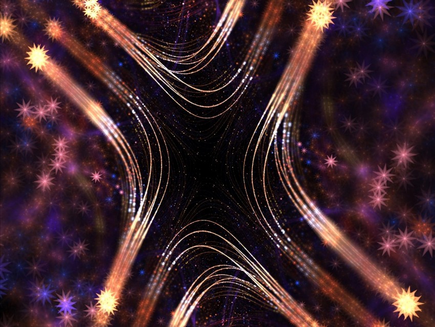 Free download | HD PNG stars fractal shine shape 4k wallpaper | TOPpng