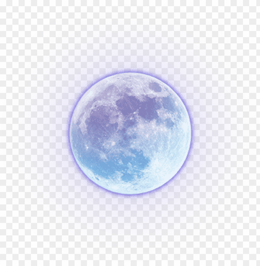 Free download | HD PNG blue moon watercolor illustration PNG ...