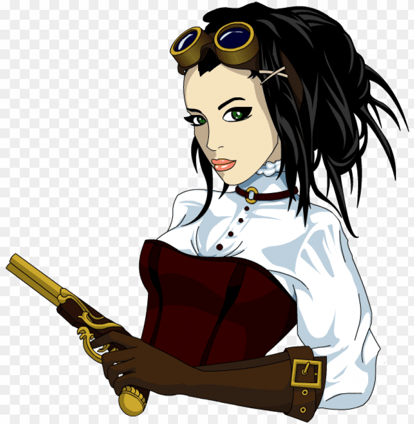 Free download | HD PNG steampunk girl PNG transparent with Clear ...