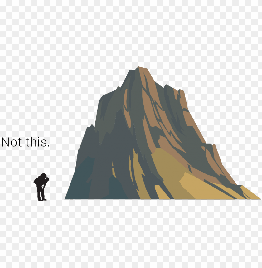 Free download | HD PNG steep mountain at 4x silhouette PNG transparent ...