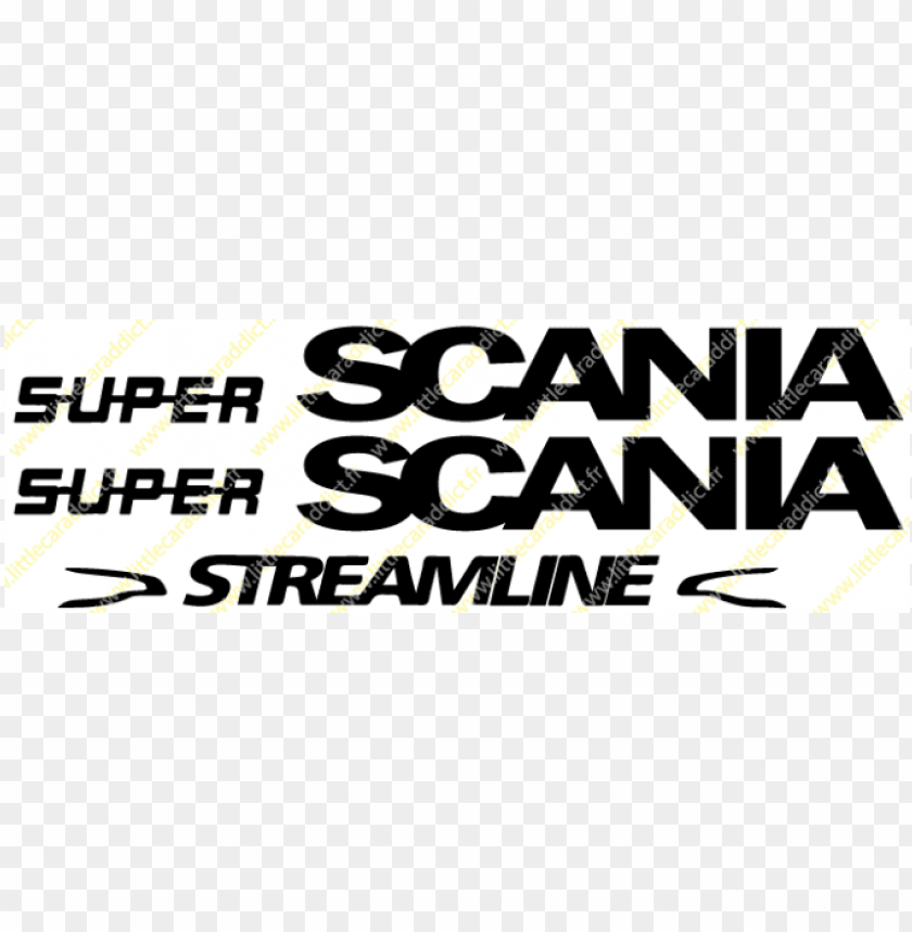 Free download | HD PNG stickers scania super streamline little car ...