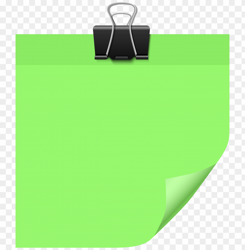 Free download | HD PNG neon green sticky note png clipart png photo ...