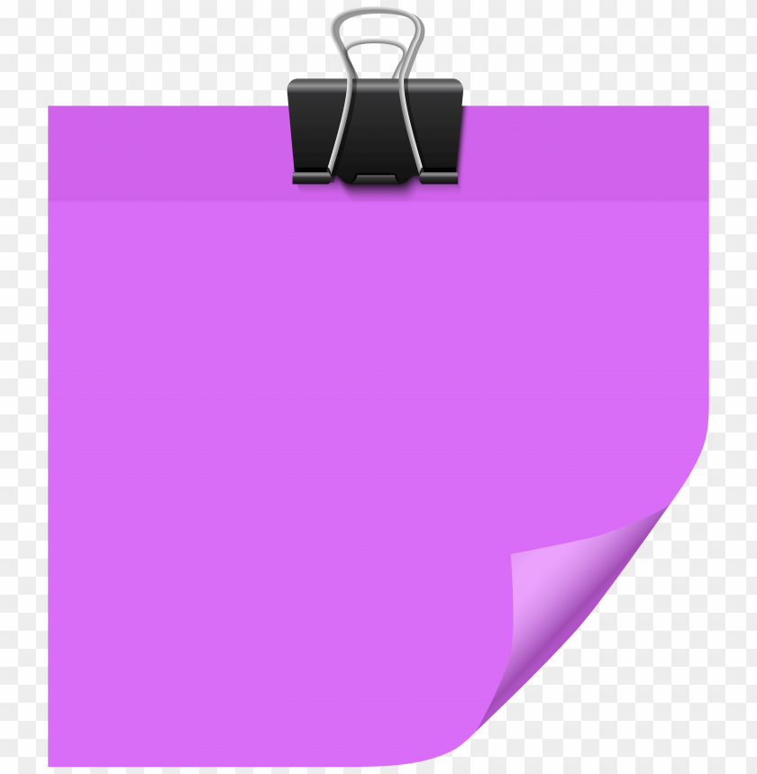 Free download | HD PNG purple sticky note with clip png clipart png ...