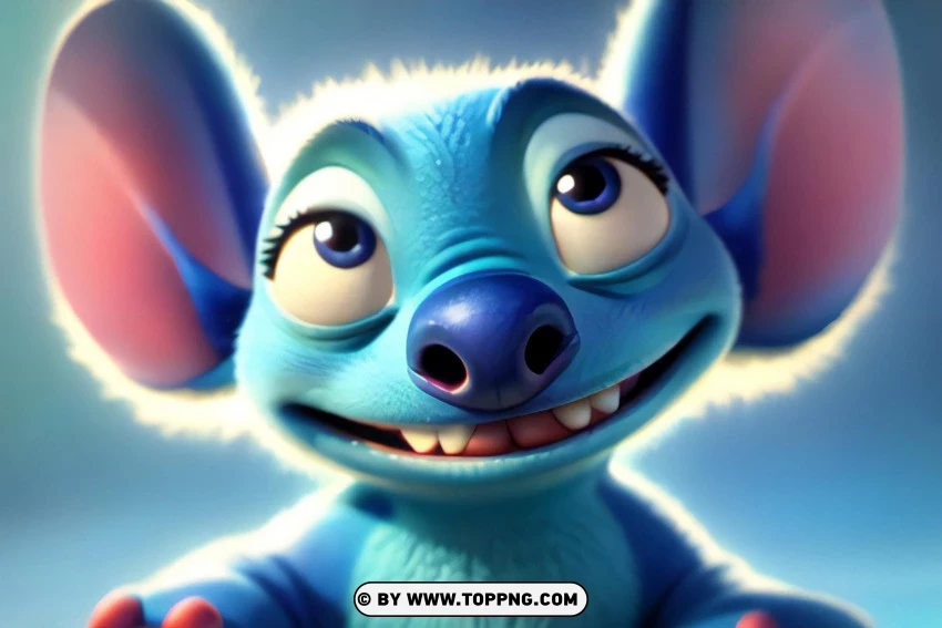 Free download | HD PNG stitch character wallpaper disney blue ...