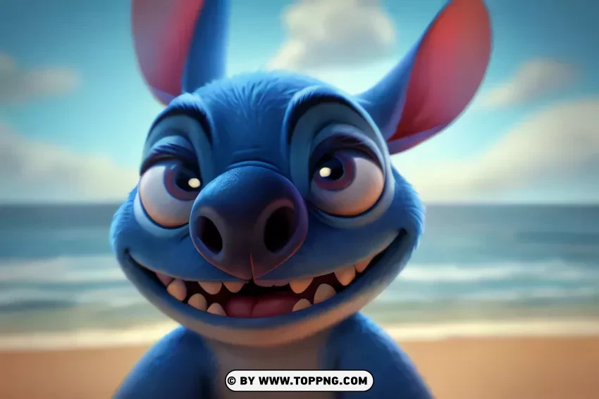 Free download | HD PNG stitch disney fun at the beach hd wallpaper ...