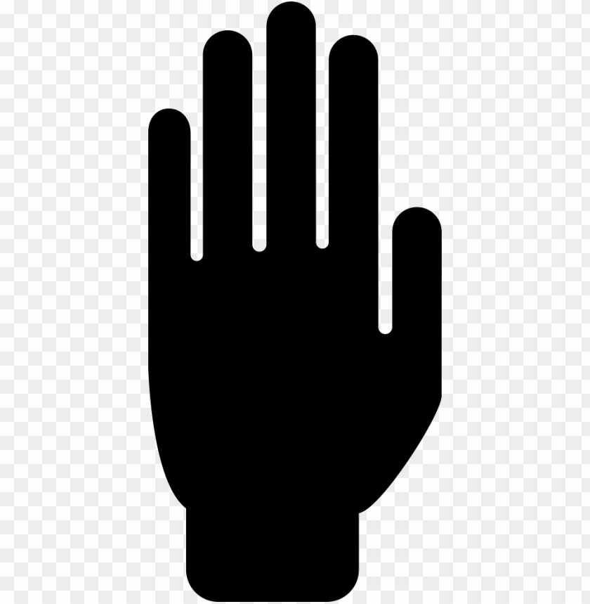 Free download | HD PNG stop hand silhouette PNG transparent with Clear ...