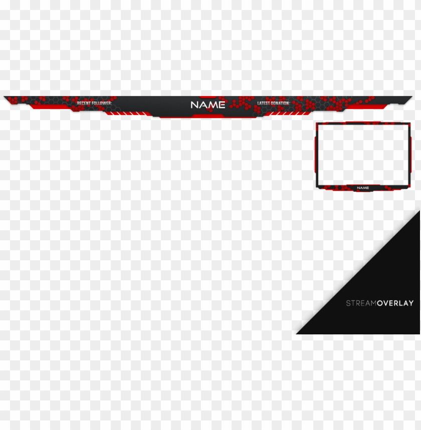Free download | HD PNG stream overlay red PNG transparent with Clear ...
