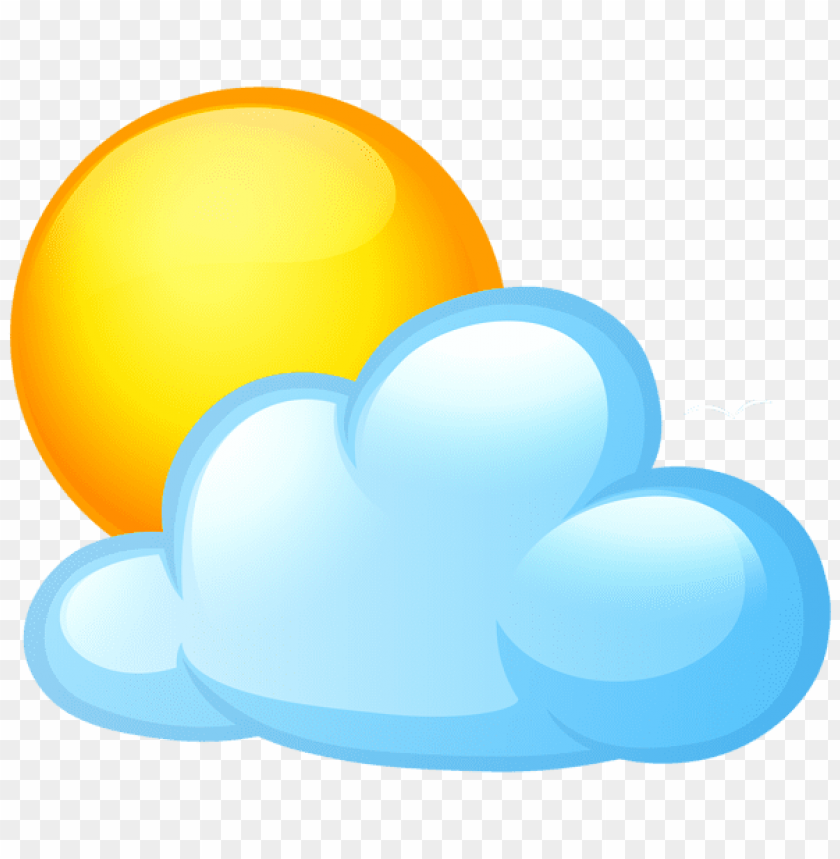 Free download | HD PNG cloudy sun weather icon clipart png photo ...
