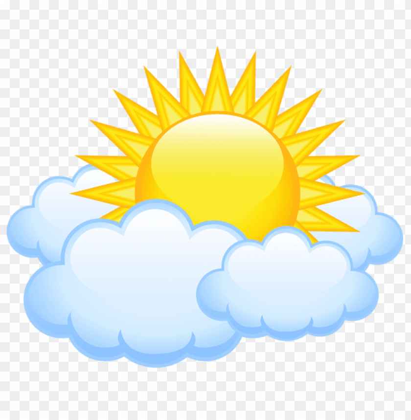 Free download | HD PNG sun behind clouds vector clipart png photo - 42064 | TOPpng