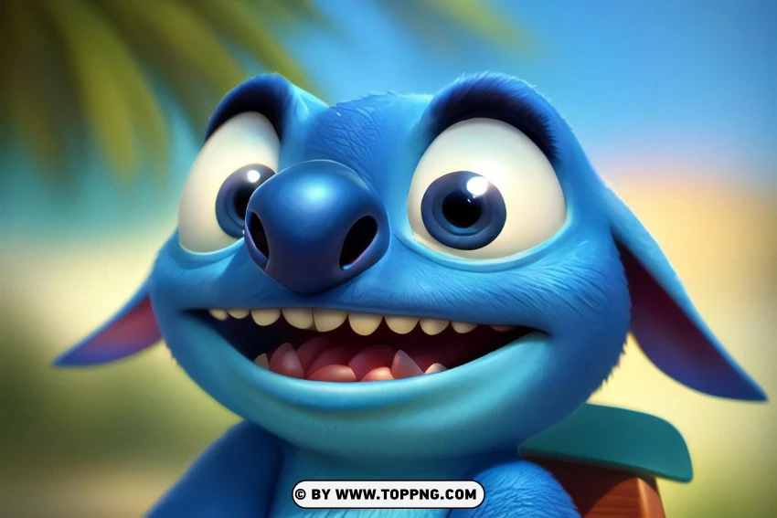 Free download | HD PNG sunny stitch hd wallpaper of a cheerful cartoon ...