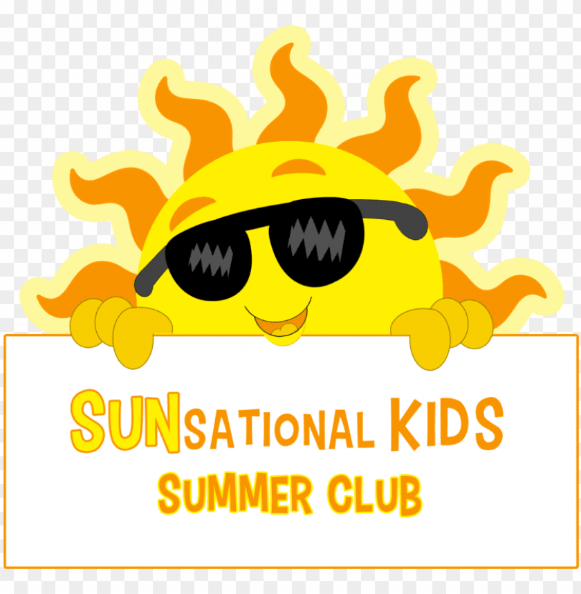 Free download | HD PNG sunsational kids summer club graphic yellow su ...