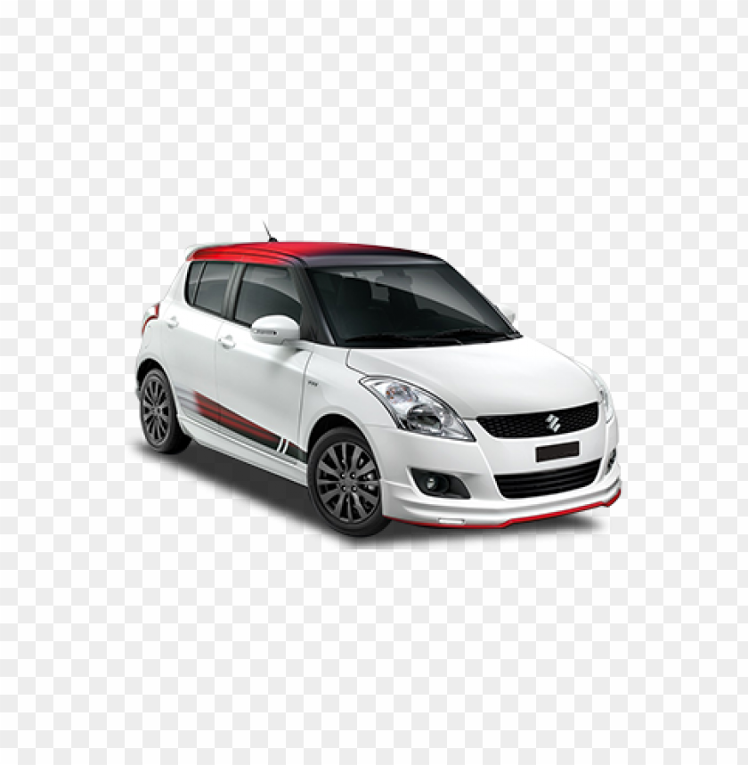 Free download | HD PNG white suzuki swift sport car with red accents ...
