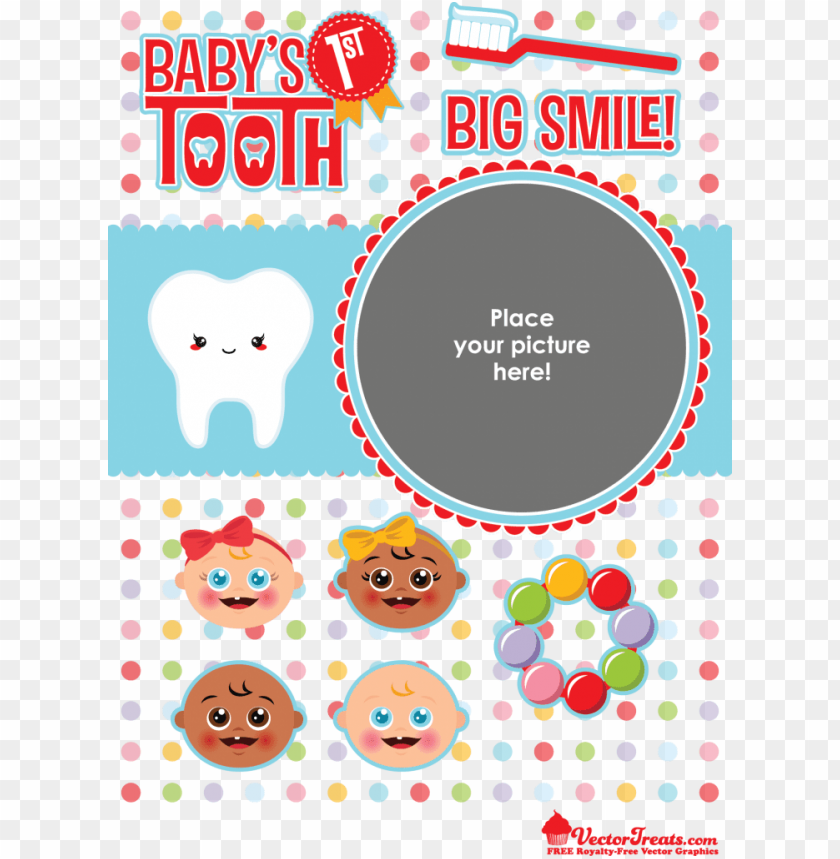 Free download | HD PNG babys first tooth celebration vector png PNG ...