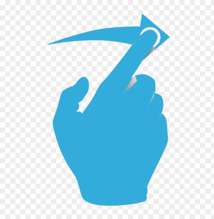 Free download | HD PNG swipe gesture with blue hand png PNG transparent ...