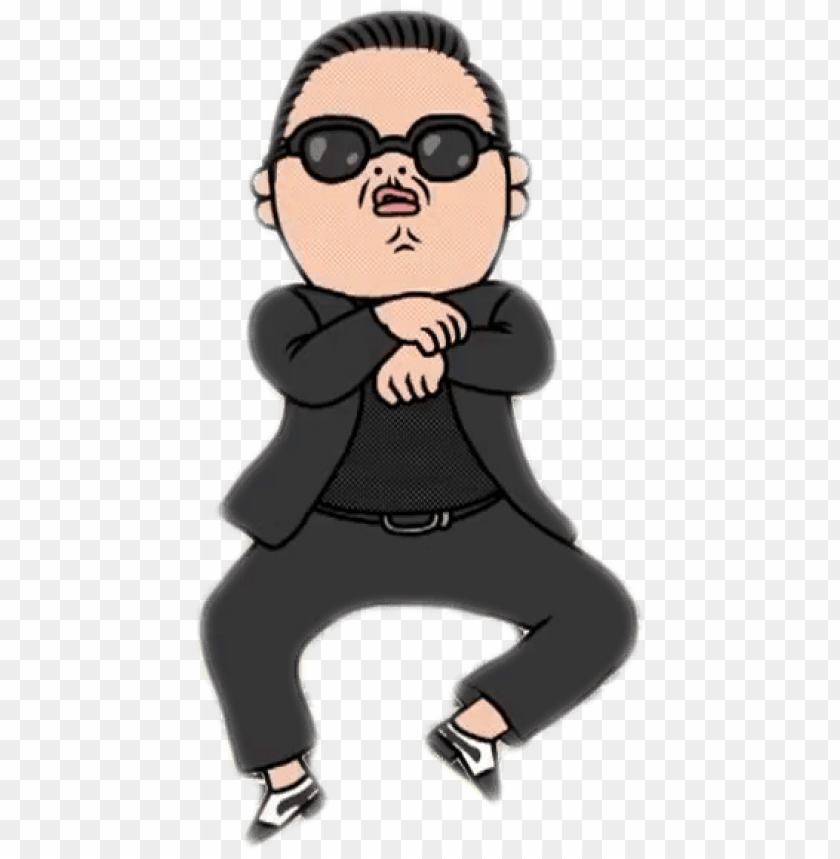 Free download | HD PNG sy cartoon gangnam style emoji PNG transparent ...
