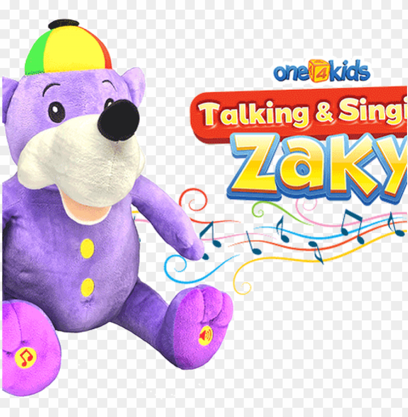 Free download | HD PNG talking singing zaky toy stuffed toy PNG ...