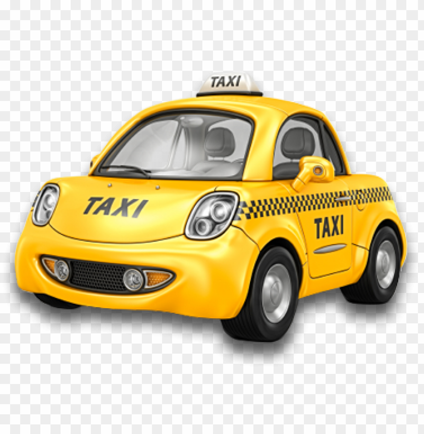 Free download | HD PNG yellow taxi car with round shape design - Image ...