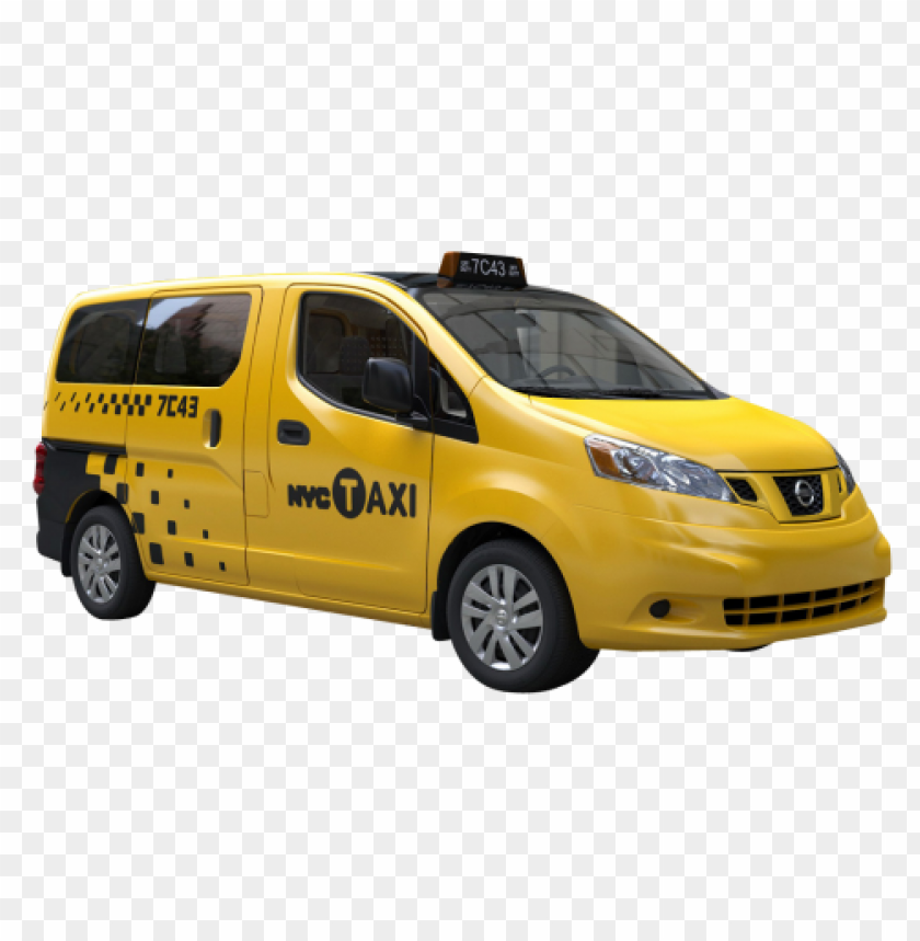Free download | HD PNG yellow renault taxi van side view - Image ID ...
