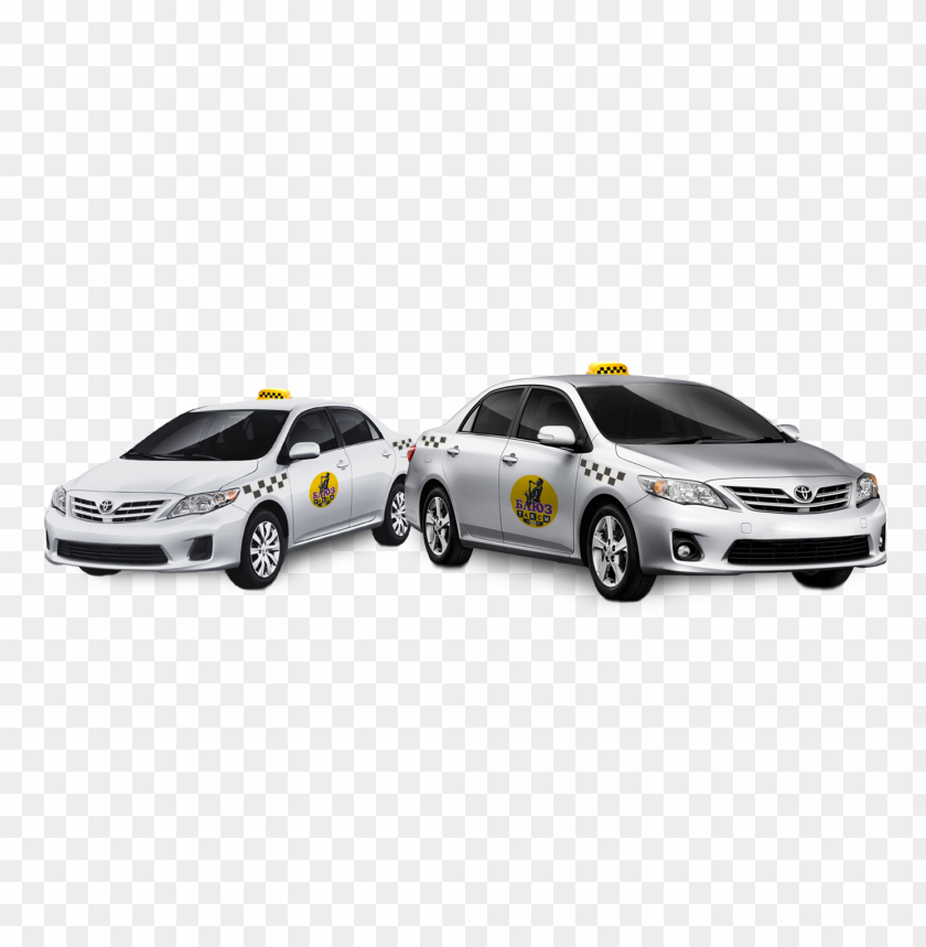 Free download | HD PNG pair of white sedan taxis side by side - Image ...
