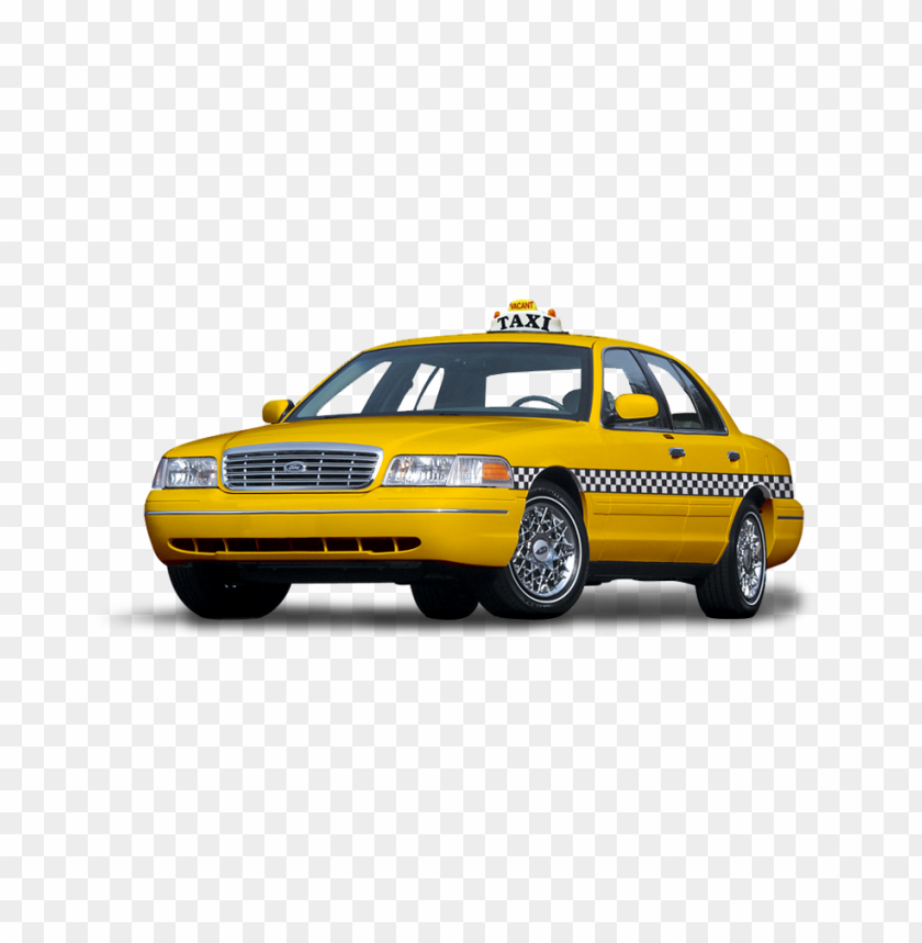 Free download | HD PNG yellow taxi car on road front view - Image ID ...