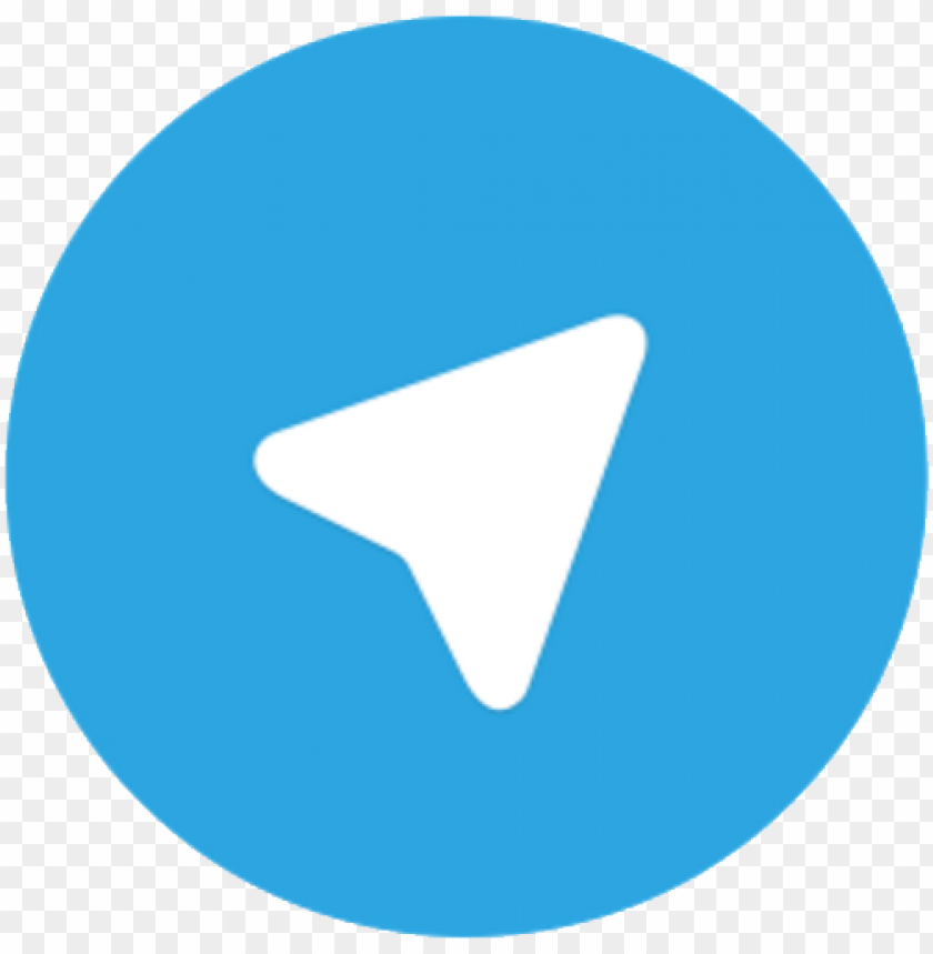 Free download | HD PNG blue circle telegram badge | TOPpng