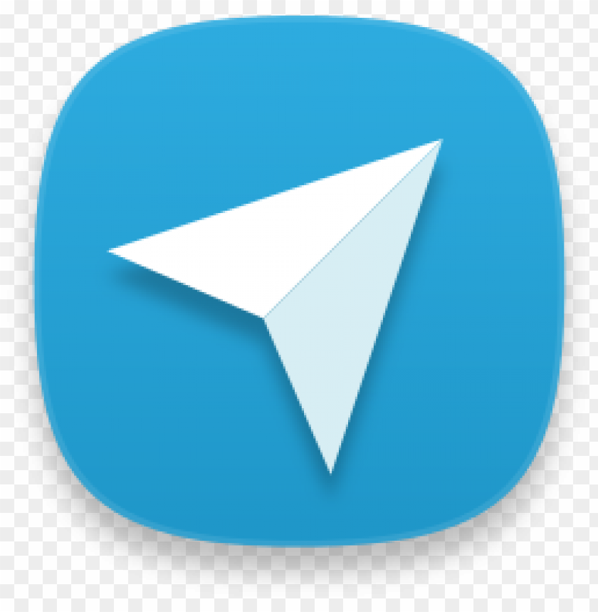 Free download | HD PNG square telegram app icon | TOPpng