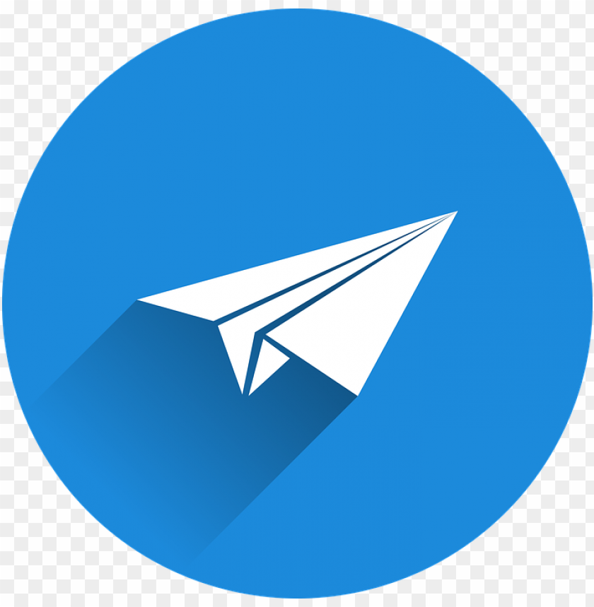 Free download | HD PNG 3d telegram paper plane icon | TOPpng