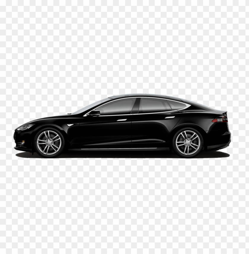 Free download | HD PNG tesla model s in black with side profile - Image ...