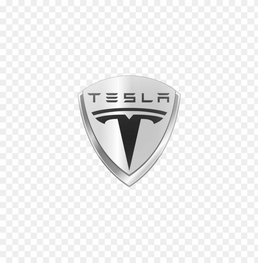 Free download | HD PNG tesla logo silver shield with text - Image ID ...