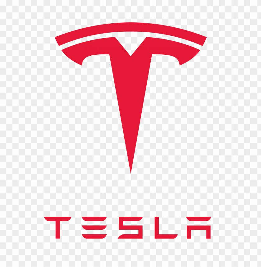 Free download | HD PNG tesla logo red minimalist symbol with text ...