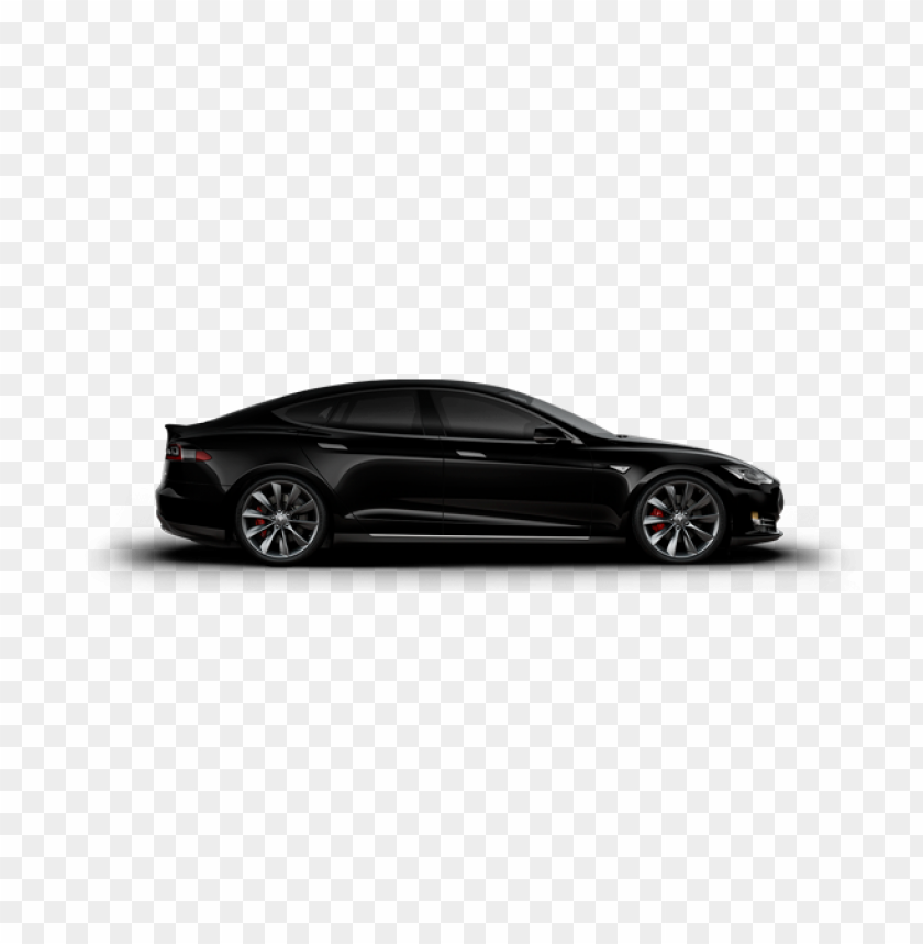 Free download | HD PNG tesla model s side view in black - Image ID ...
