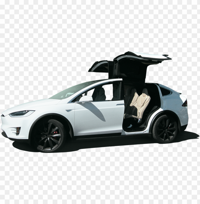 Free download | HD PNG tesla model x white falcon door png | TOPpng