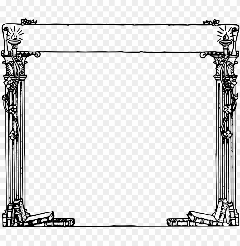 Free download | HD PNG text box frame png pic roman borders clip art ...