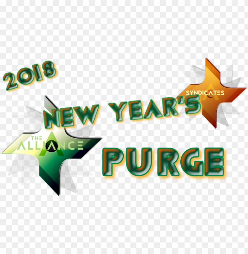 Free download | HD PNG thalliance 2018 new years purge graphic desi PNG ...