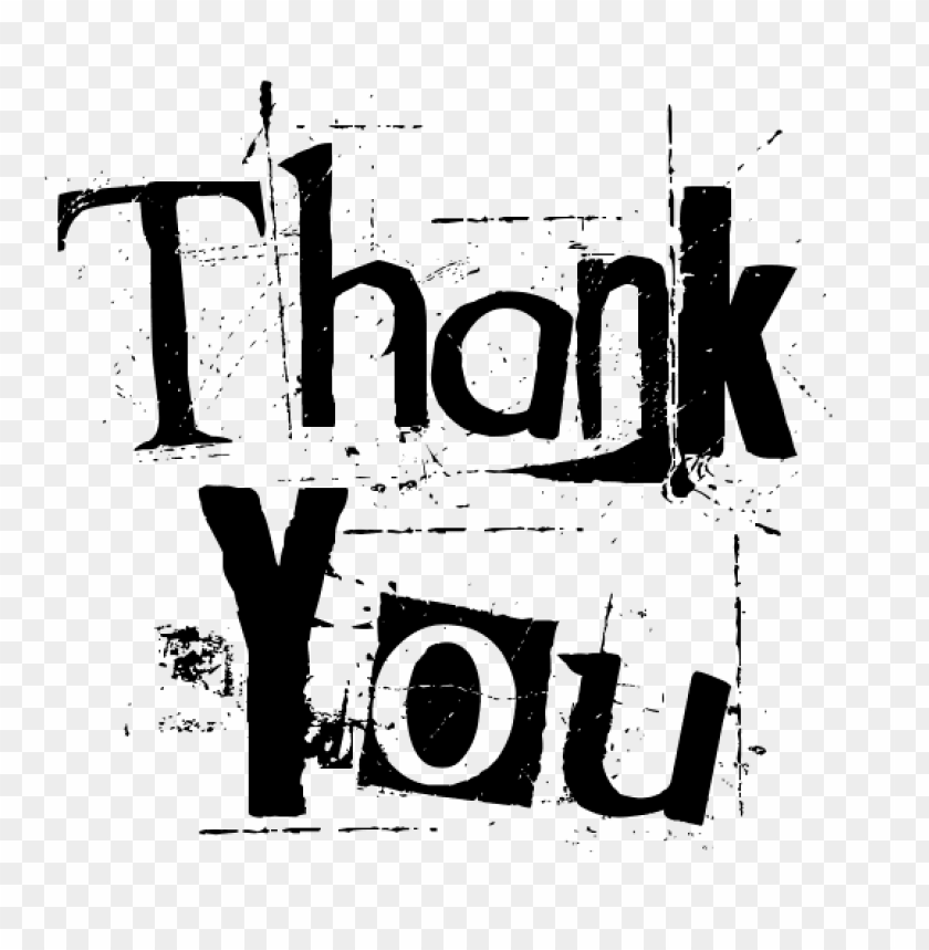 Free download | HD PNG thank you creepy stamp PNG transparent with ...