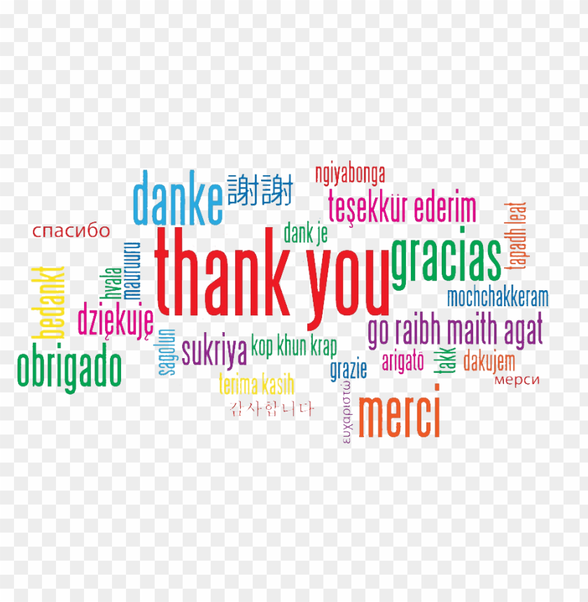 Free download | HD PNG thank you translations PNG transparent with ...
