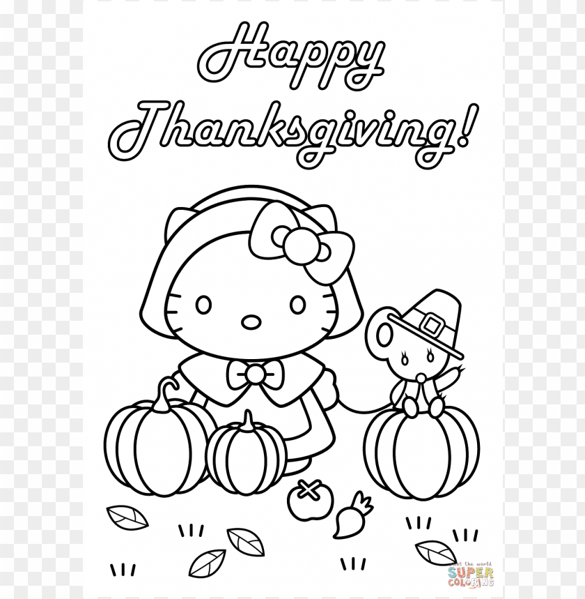 Free download | HD PNG thanksgiving coloring pages color PNG ...
